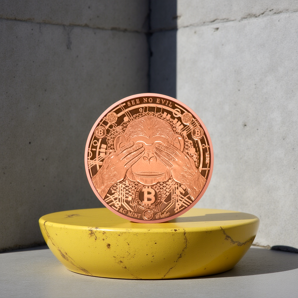 [AUCTION #12] See No Evil coins | First 9 coins + test coins